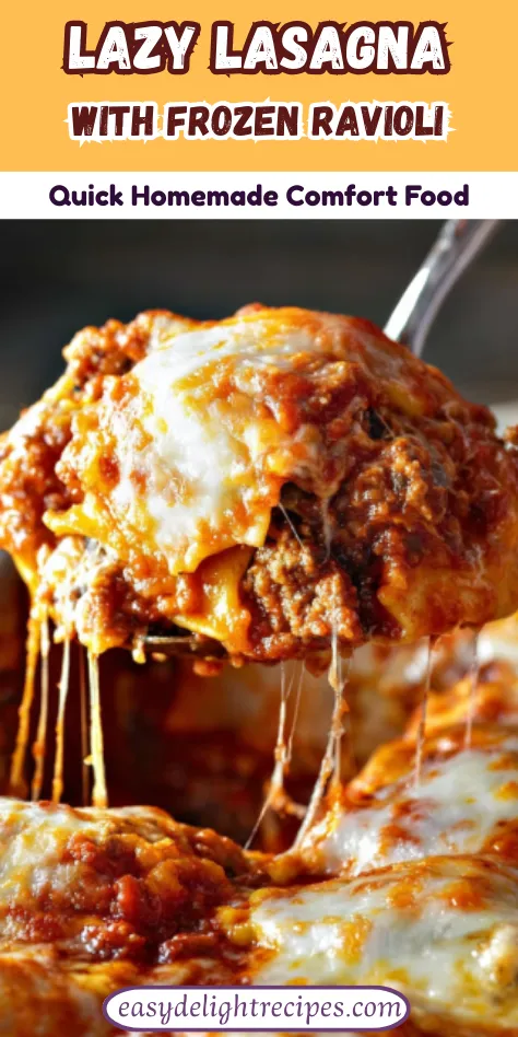 Easy Ravioli Lasagna Recipe No-Boil Comfort Food