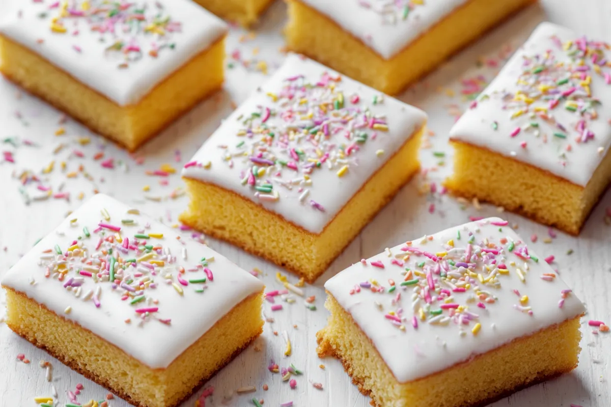 Easy School Cake Recipe Classic British Traybakein 50 Minute